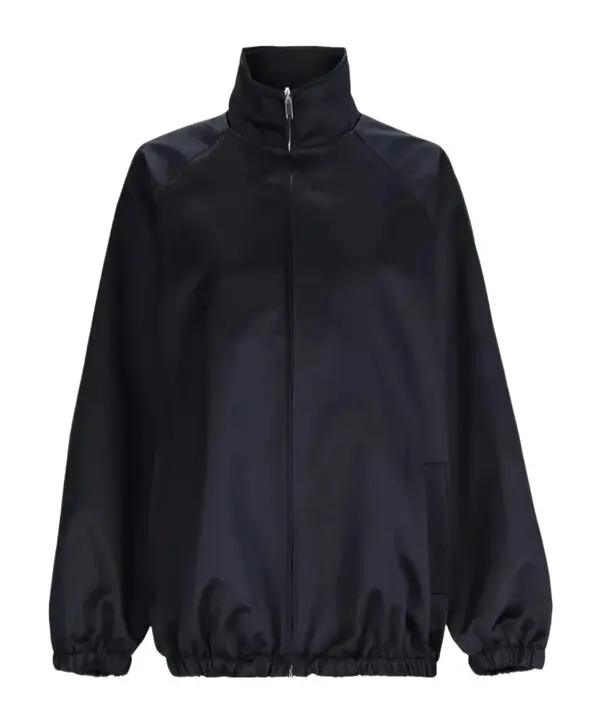 THE FRANKIE SHOP Baxter Zip-up Jacket - Black