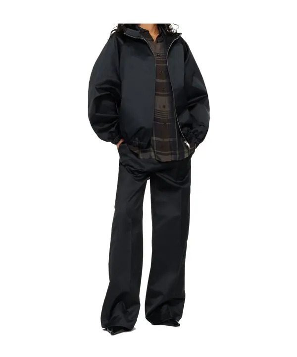 THE FRANKIE SHOP Baxter Zip-up Jacket - Black