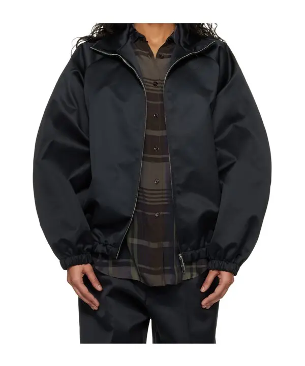 THE FRANKIE SHOP Baxter Zip-up Jacket - Black