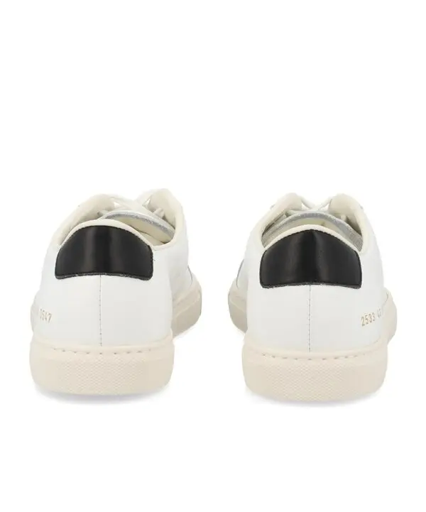 COMMON PROJECTS Achilles Slim Retro Low-top Sneakers - White/black