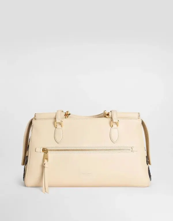 Dolce & Gabbana Embellished Floral Shoulder Bag
