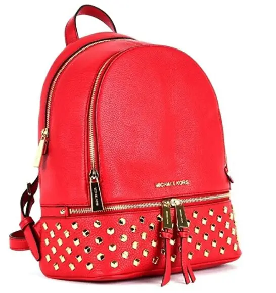 Michael Kors Studded Leather Backpack
