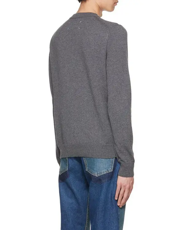 MAISON MARGIELA Four-stitch Crewneck Jumper