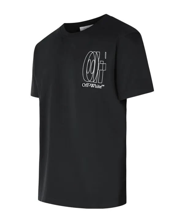 Off-White Big Double Arrow Crewneck T-shirt - Black