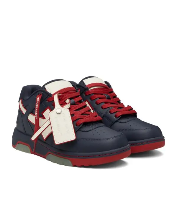 Off-White Out Of Office Outline Sneakers - Navy