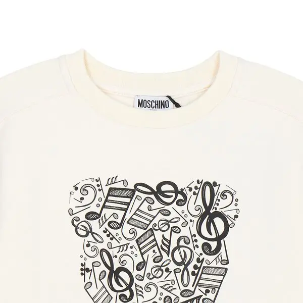 Moschino Long Sleeve Crewneck Sweatshirt