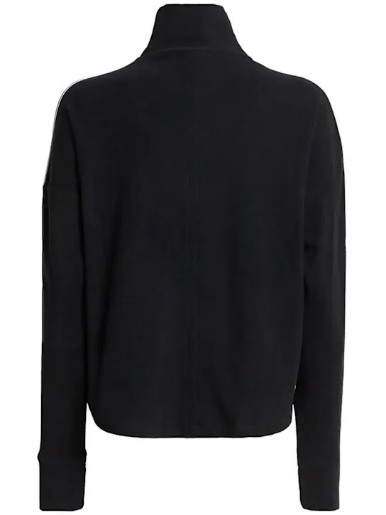 Varley Rona High Neck Sweatshirt With Striped Details