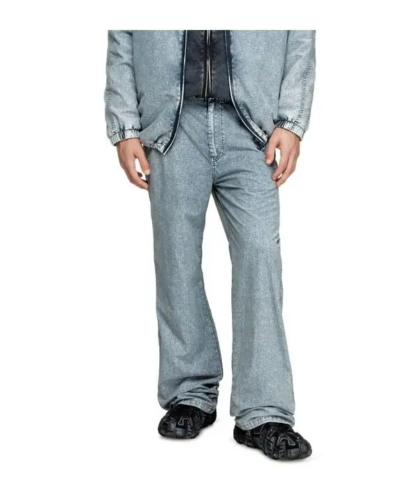 DIESEL® P-hantik Straight Leg Chinos - Light Blue