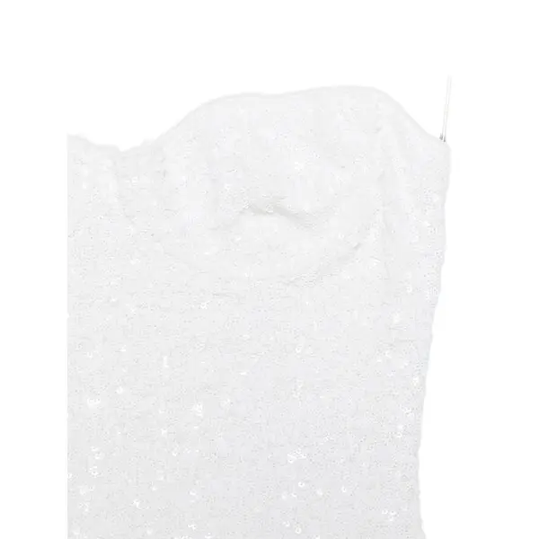 Oseree Sequined Underwire One-piece Swimsuit