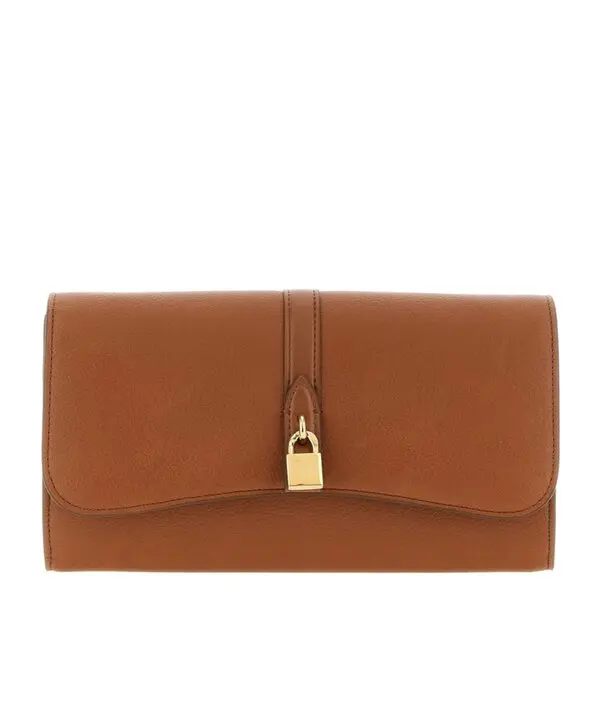 Stella McCartney Ryder Chain Wallet - Brown
