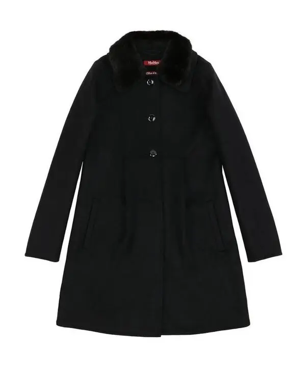 Max Mara Fur Collar Coat