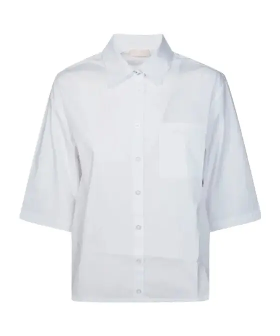 Liu Jo Short Sleeve Shirt - White