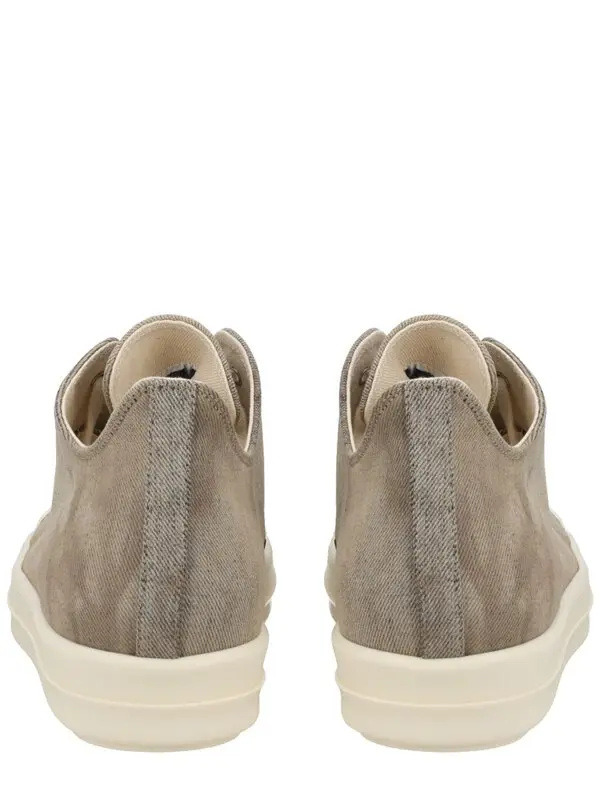 Rick Owens Low Shark-sole Sneakers - Nude