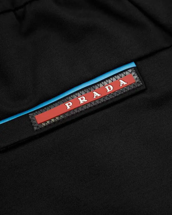 Prada Logo Detail Shorts