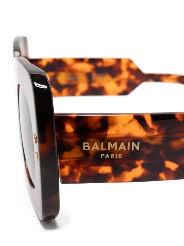 Balmain Full Frame Sunglasses - Brown