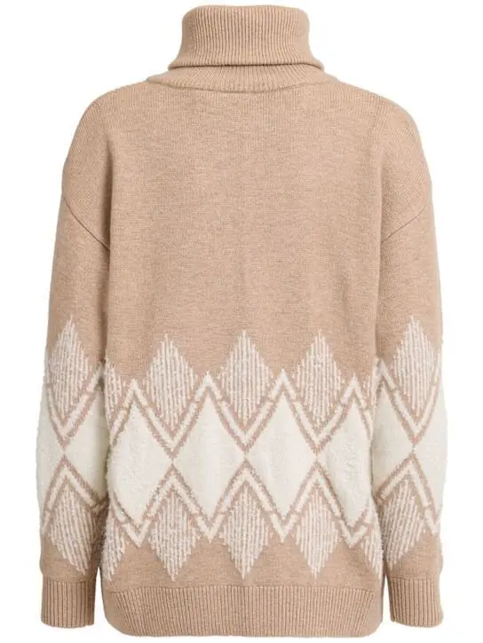 Varley Hedda Fairisle Half-zip Sweater