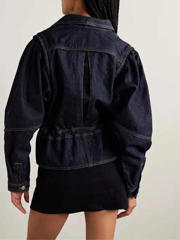 Isabel Marant Étoile Dolie Denim Jacket - Black