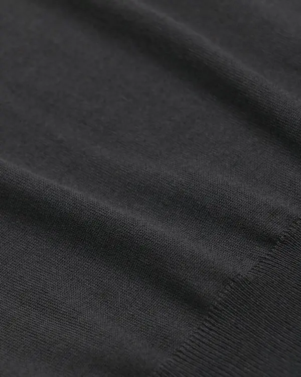 FERRAGAMO High-neck Ribbed Sweater - Black