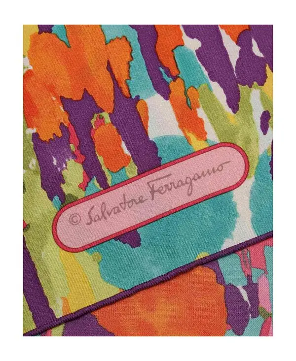 FERRAGAMO Logo Details Scarves