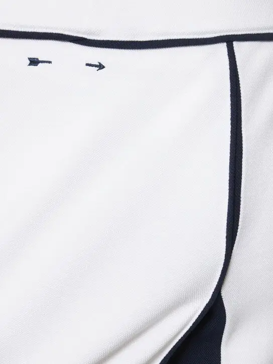 The Upside Logo Embroidered Midi Skirt