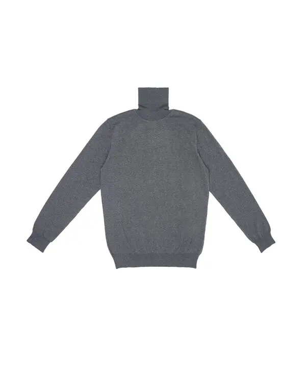 FERRAGAMO High-necked Sweater - Gray