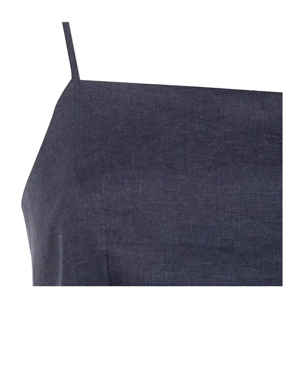 SEMICOUTURE Columbine Sleeveless Top - Black
