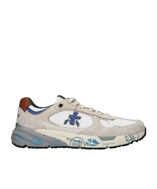 Premiata Mase25 Low Top Sneakers - Nude