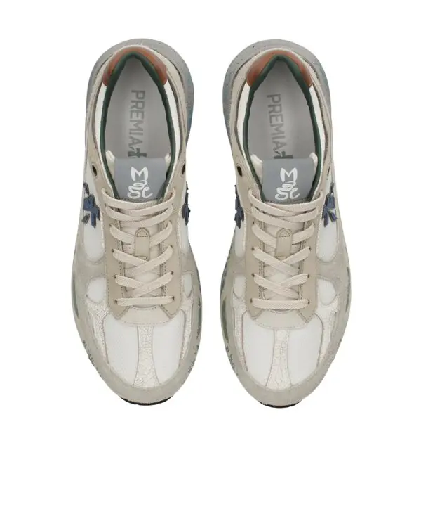 Premiata Mase25 Low Top Sneakers - Nude