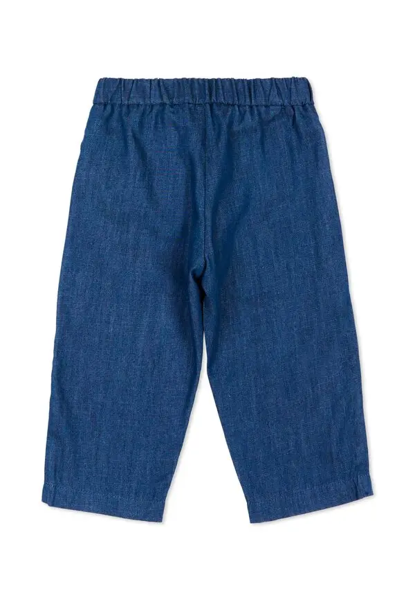 Balmain Elasticated Jeans With Letter Detail