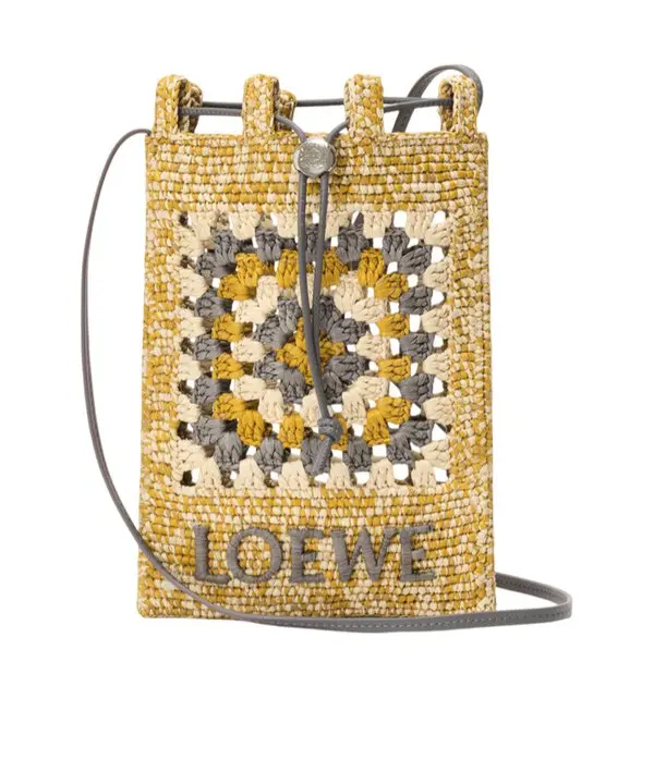 Loewe Drawstring Pocket Bag - Nude