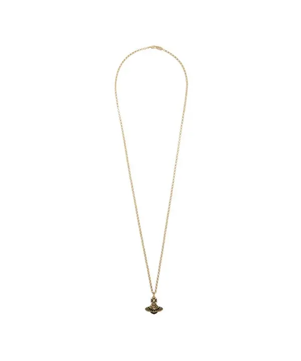 VIVIENNE WESTWOOD Lancelot Orb Pendant Necklace - Antiqued Gold/gold