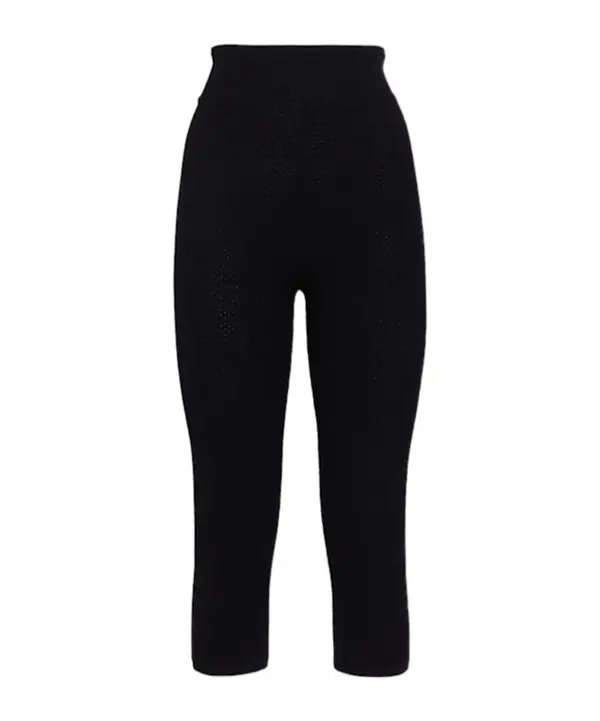 Chloé Honeycomb Knit Stretch Viscose Pants
