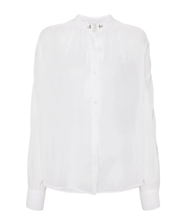 FORTE_FORTE Long Sleeve Shirt - White