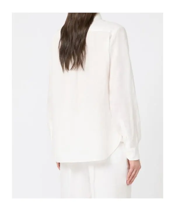 Max Mara Werner Long-sleeve Shirt - White
