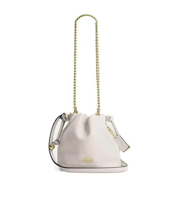 COACH Faye Mini Drawstring Bag - Chalk