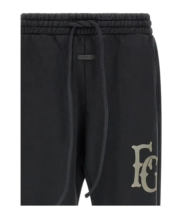 Fear Of God Logo Patch Drawstring Joggers