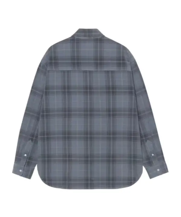 Carhartt Work In Progress L/s Wilber Plaid Pocket Shirt - Gray