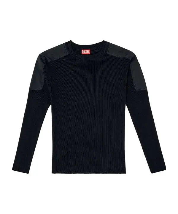 DIESEL® K-martin Ribbed Long Sleeve Top