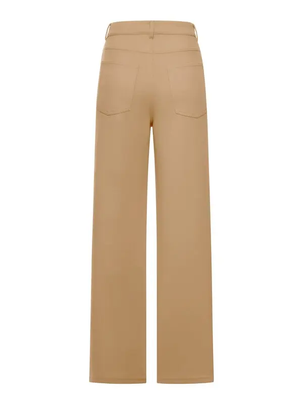 Max Mara Jersey Trousers - Desert-colored