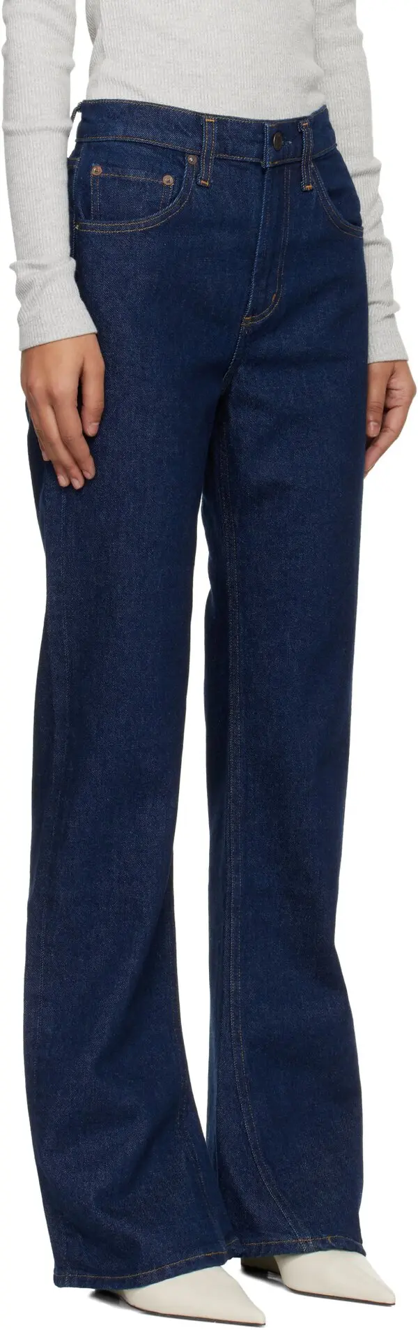 AGOLDE Mid-rise Bootcut Jeans - Black