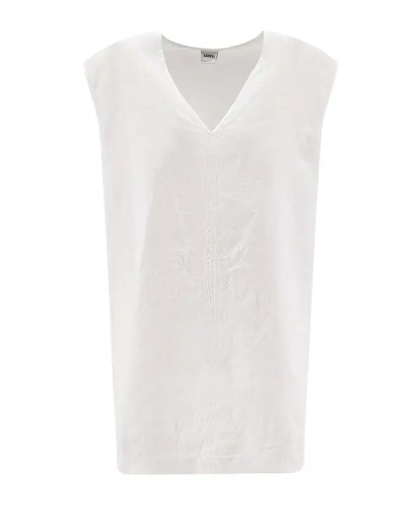 Aspesi Sleeveless V-neck T-shirt