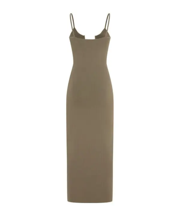 Christopher Esber Spaghetti Strap V-neck Dress