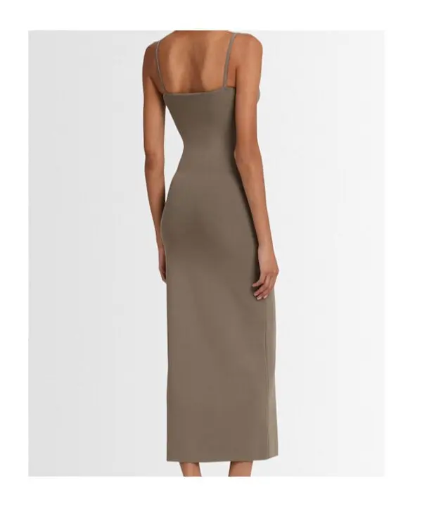 Christopher Esber Spaghetti Strap V-neck Dress