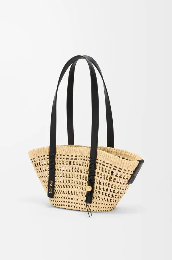 Loewe Small Braid Shoulder Bag - Nude