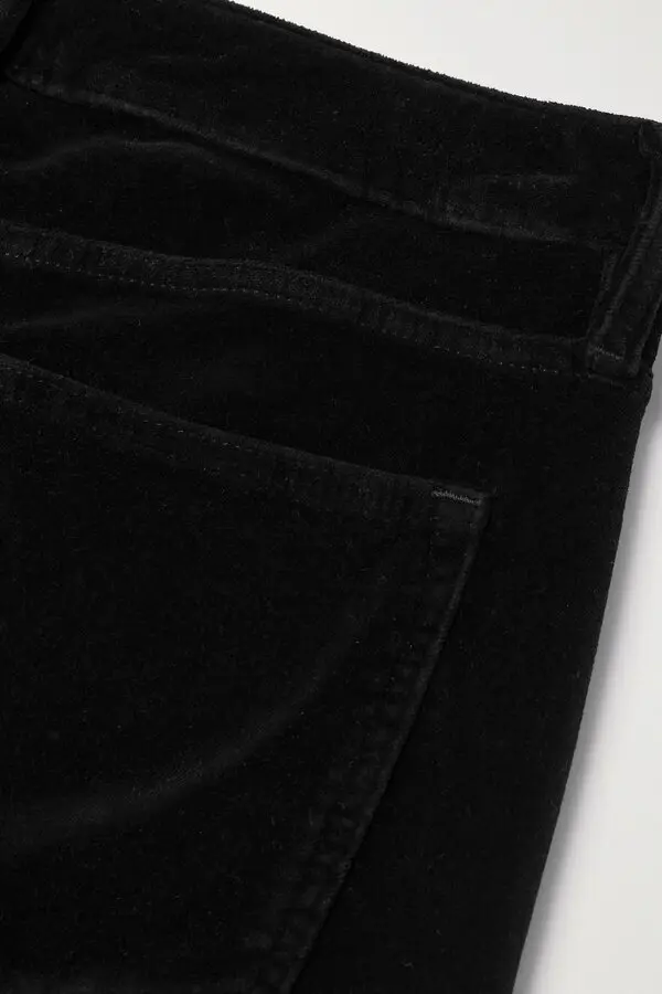 FRAME Velvet Flared Pants