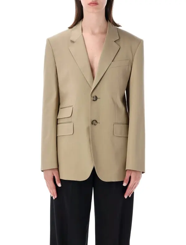 AMI Paris Single-breasted Tailored Blazer
