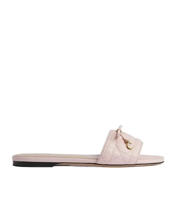 Dior Quilted Cannage Slides