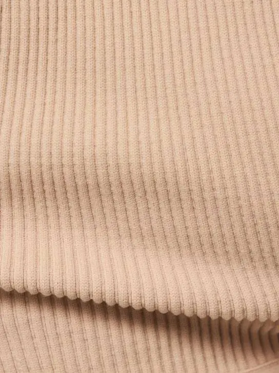 ANDREĀDAMO Ribbed Jersey Bra W/double Straps