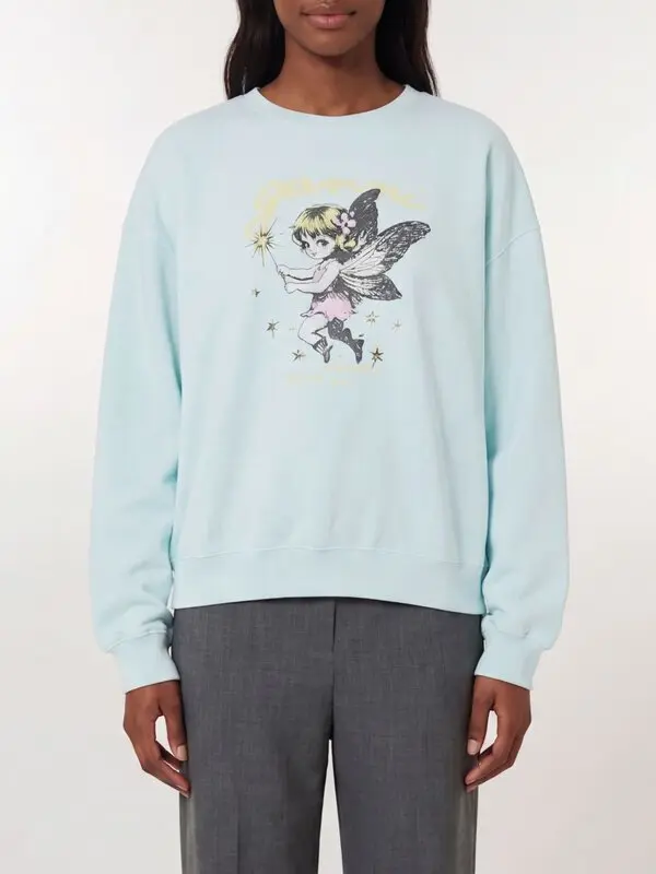 GANNI Fairy Print Oversized Sweatshirt
