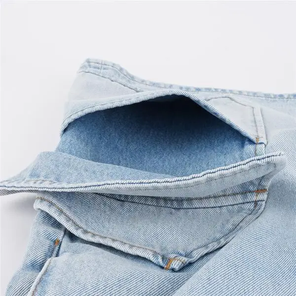 Loewe Denim Cargo Shorts - Blue